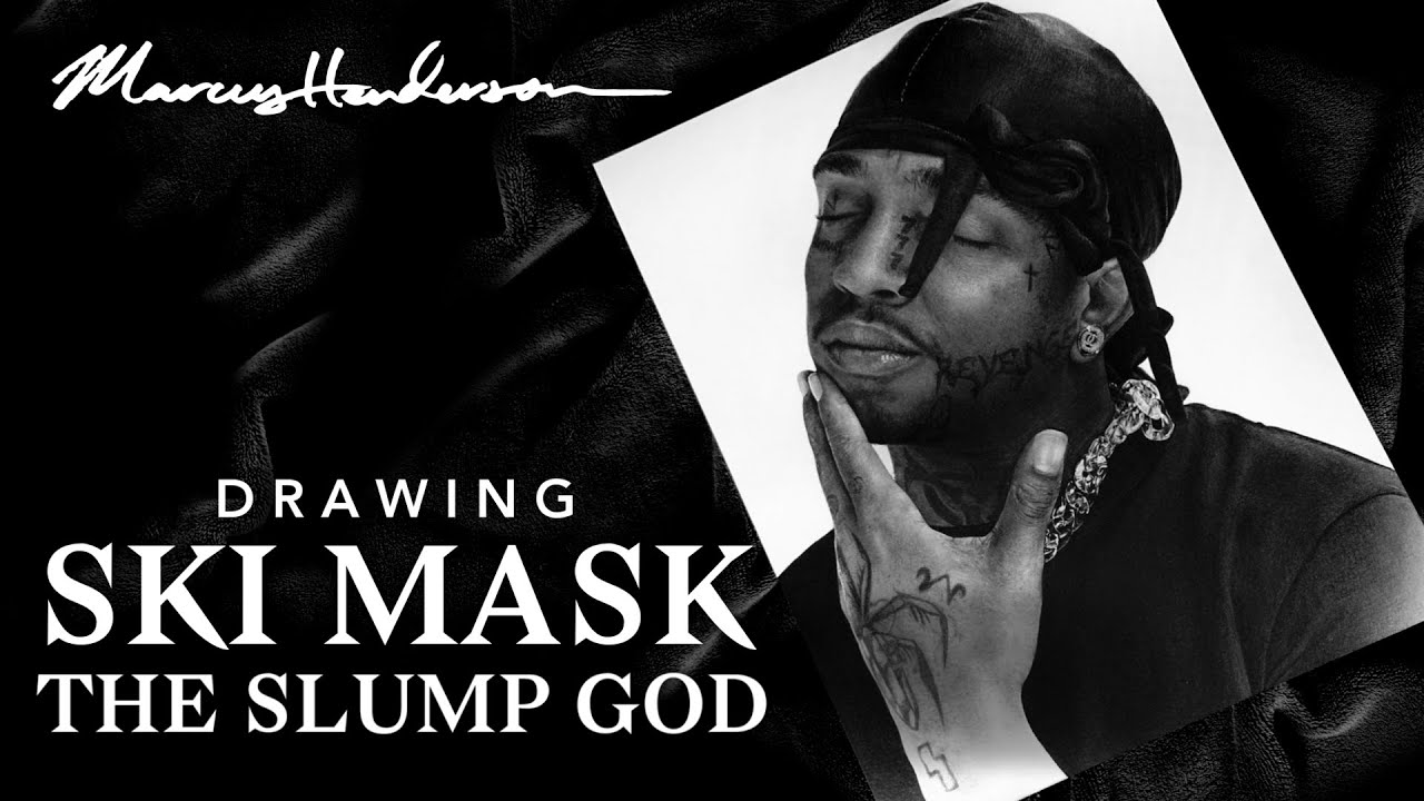 Drawing Ski Mask the Slump God | Marcus Henderson - YouTube