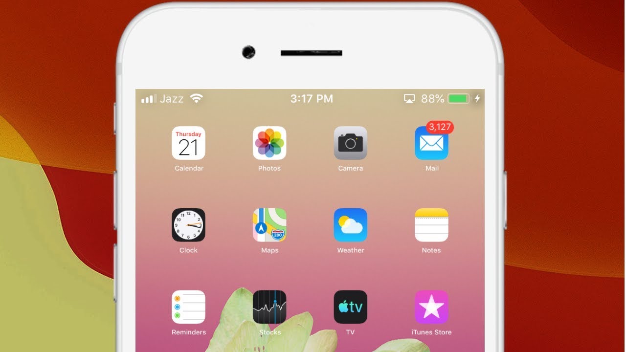 How To Get Small Icons On iPhone Or iPad iOS 13 iOS 12 - YouTube