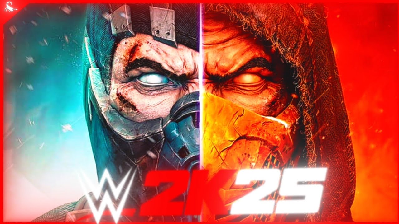 MORTAL KOMBAT X SCORPION VS SUB-ZERO WWE 2K25!!! - YouTube