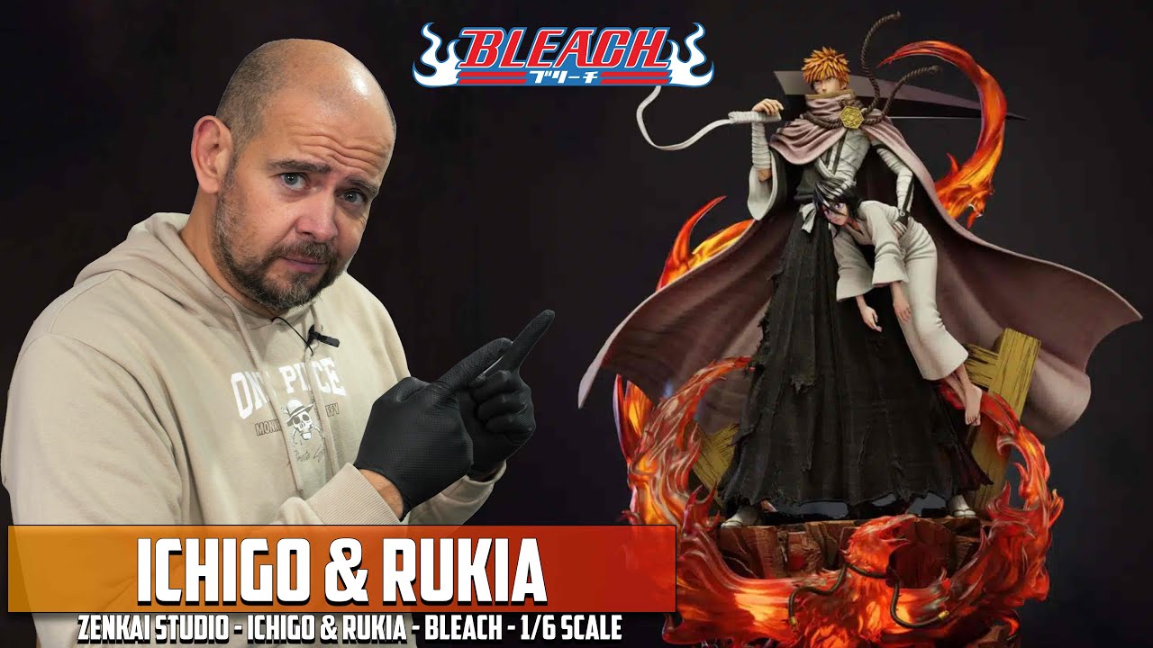 ZenKai Studio Ichigo & Rukia Bleach 1/6 Scale Statue - YouTube
