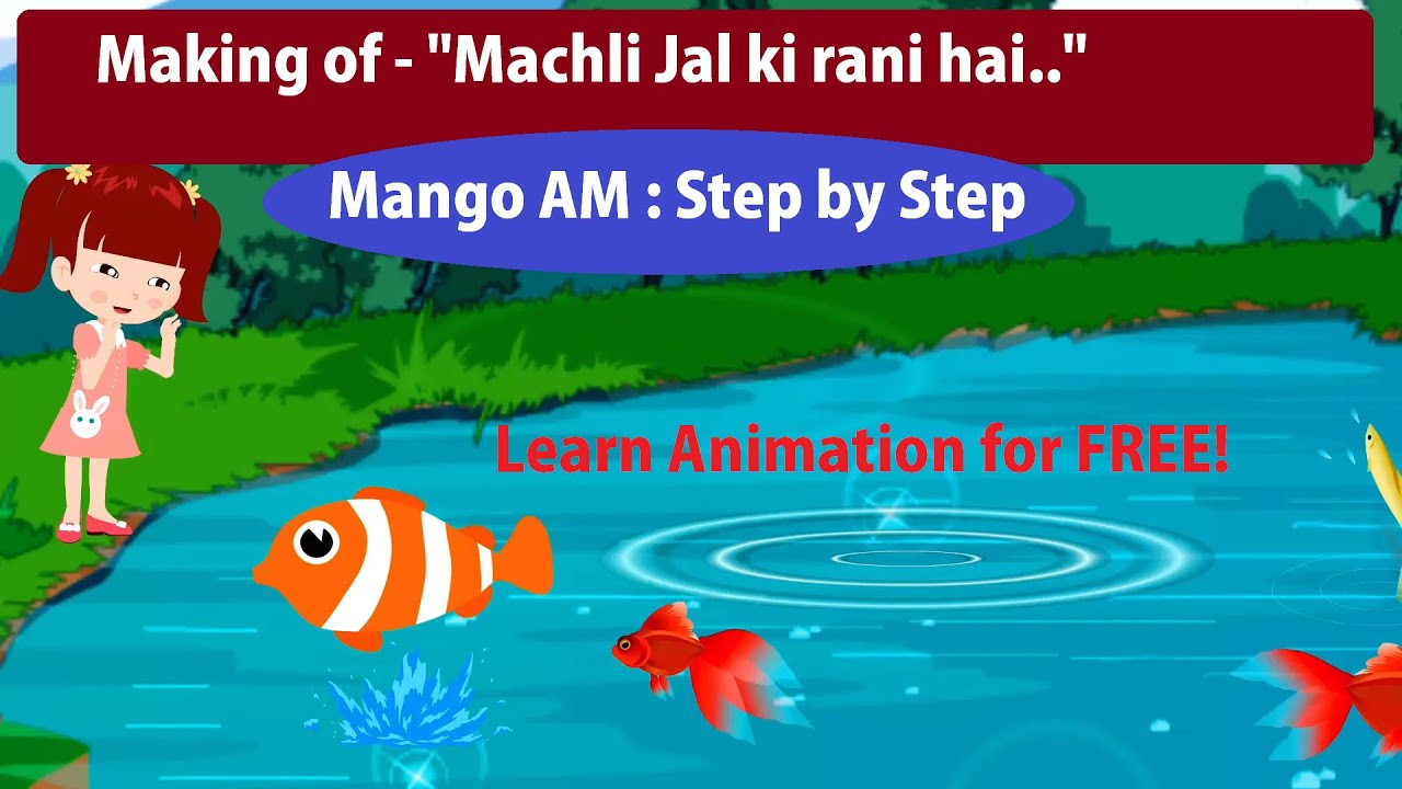 Making of - Machli Jal ki Rani Hai | Mango Animate Animation Maker ...