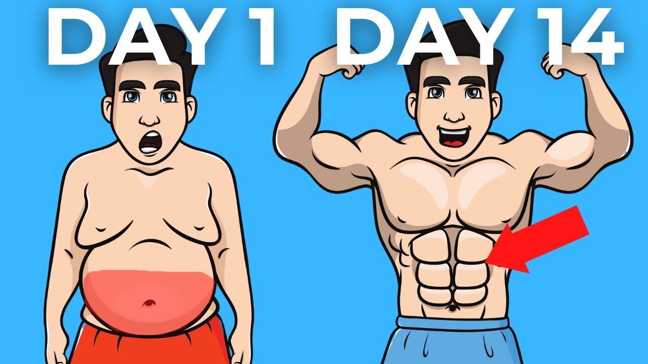 14 Days Abs Challenge For Epic Transformation - Abs Home Workout ...