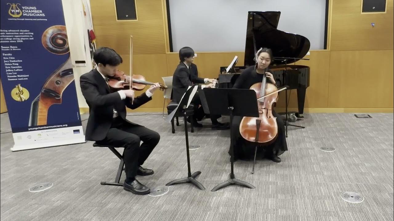 Beethoven: Piano Trio No. 1 in E-flat Major, op. 1, No. 1 / Mariposa Trio - YouTube