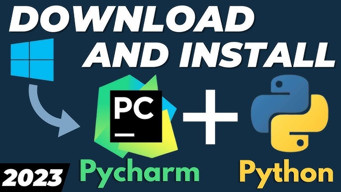 How To Download And Install Python With Pycharm Youtube