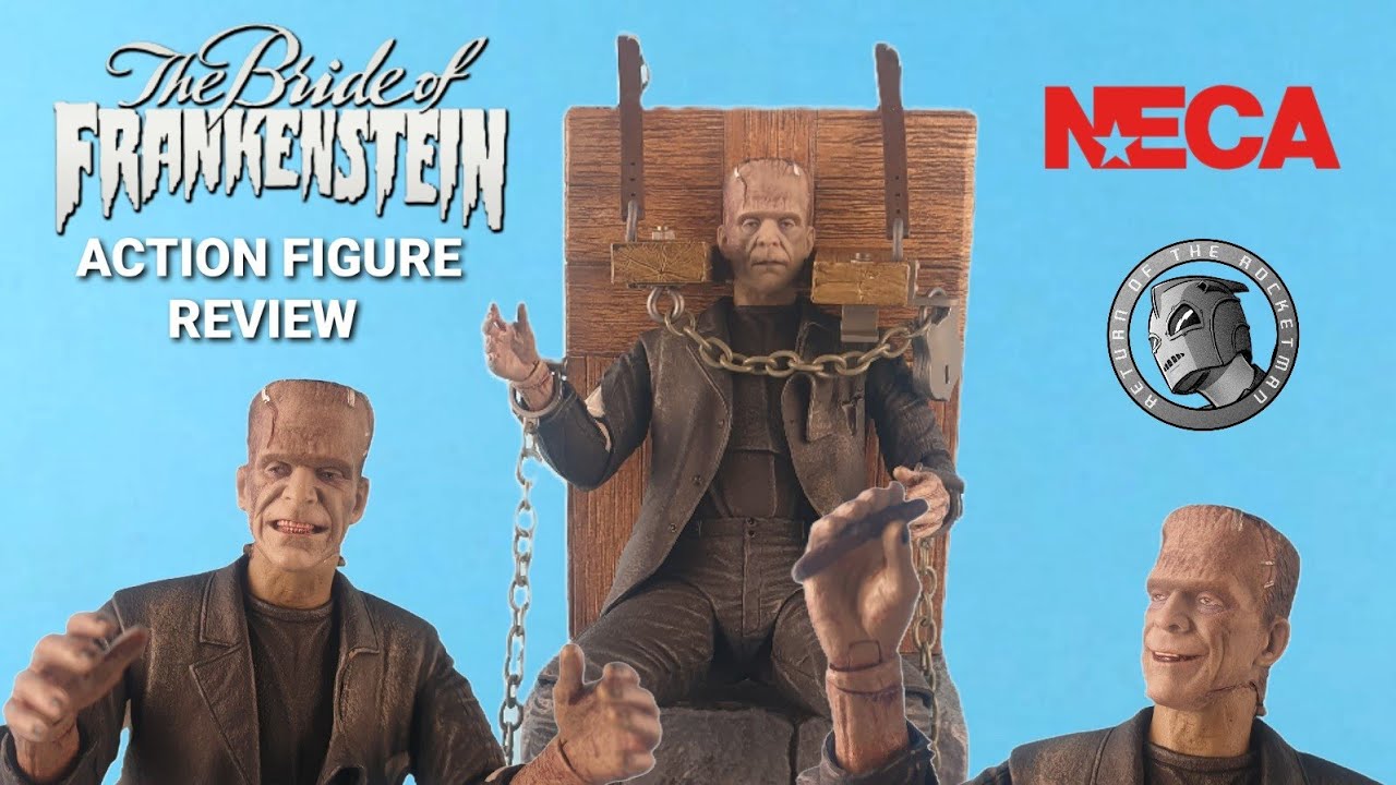 NECA ULTIMATE FRANKENSTEIN MONSTER WITH CHAIR THE BRIDE OF FRANKENSTEIN ...