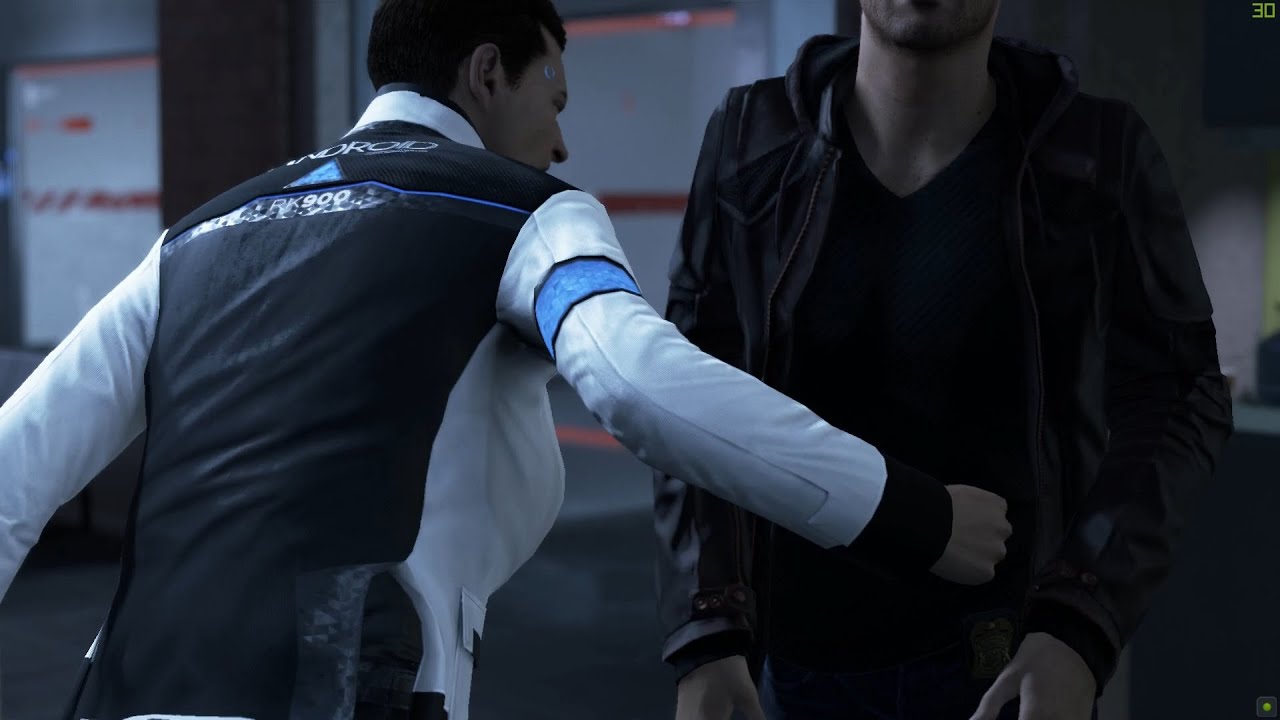 RK900 PUNCHES GAVIN MOD (Detroit: Become Human) - YouTube