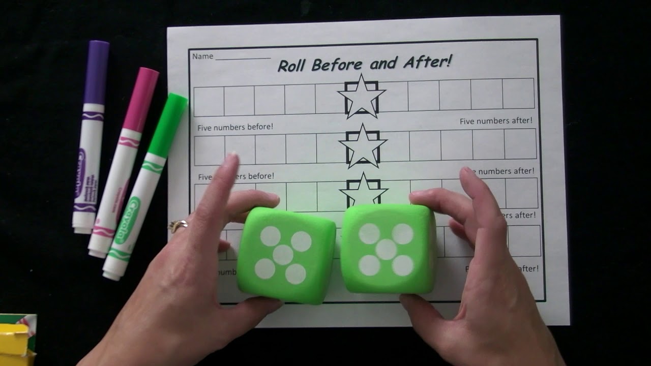 Dice Game for K-1 - YouTube