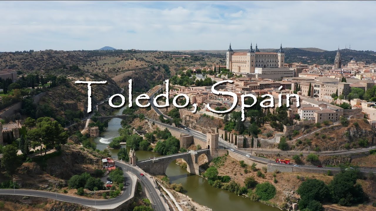 An Aerial Journey to Toledo, Spain | Drone 4K - YouTube