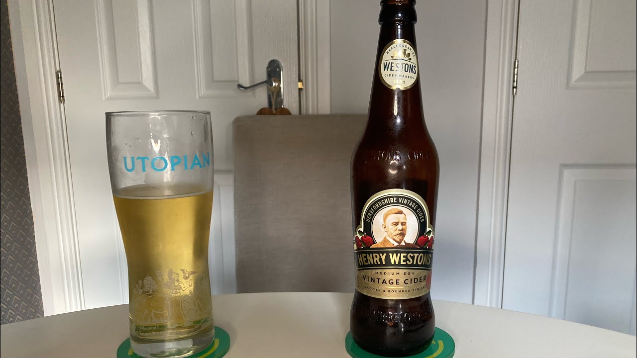 Friday Challenge #95 - Henry Weston’s Medium Dry Vintage cider - YouTube