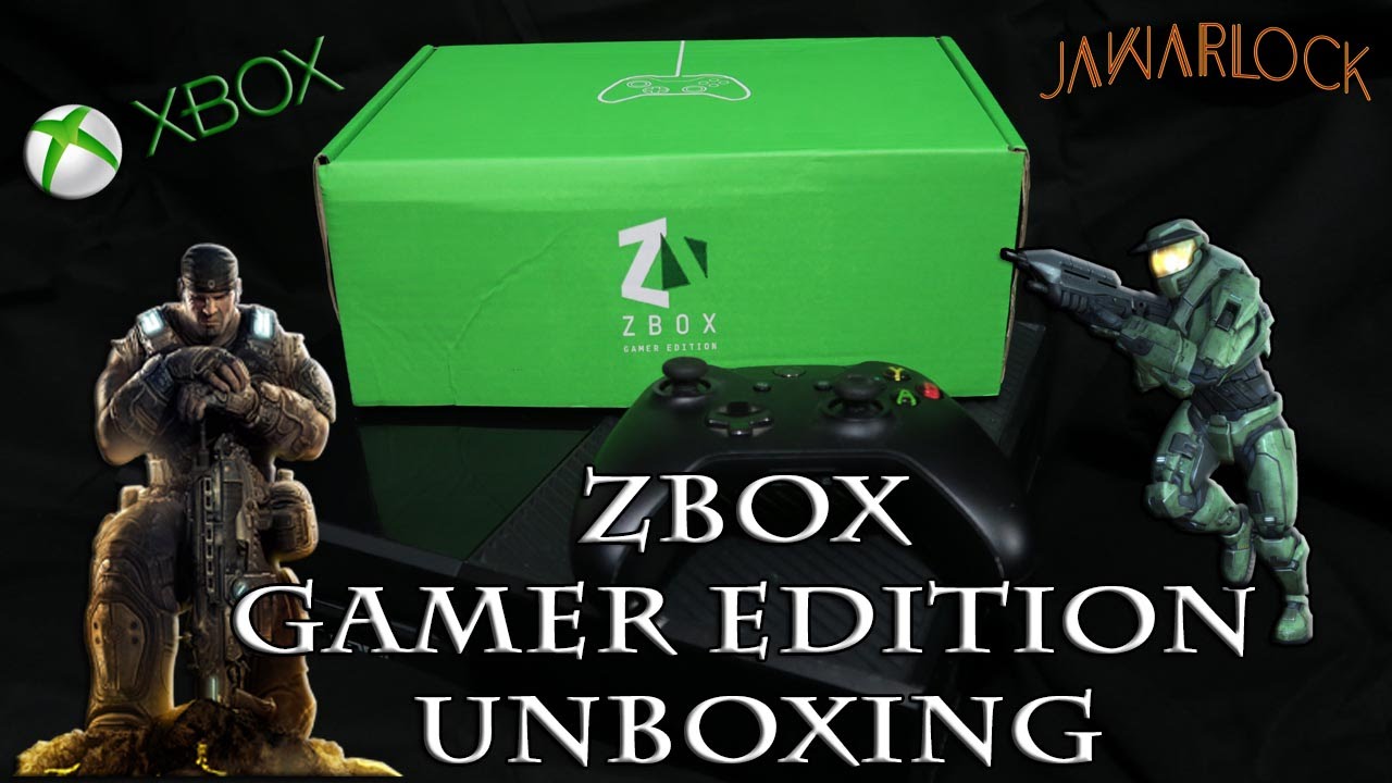 ZBox Unboxing - Gamer Edition Xbox - December 2015 - YouTube