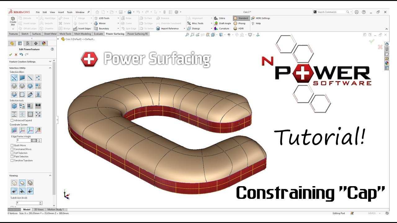 Constraining Body Cap | SOLIDWORKS Tutorial + - YouTube