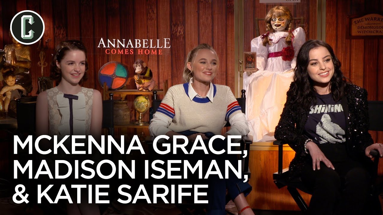 Annabelle Comes Home Cast on Why It's So Hard to Play Scared - YouTube