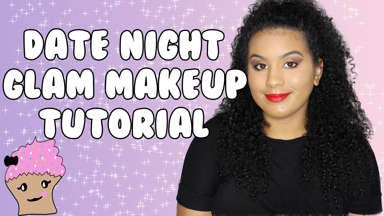 Date Night Glam Makeup Tutorial | CakeFaceJaney - YouTube