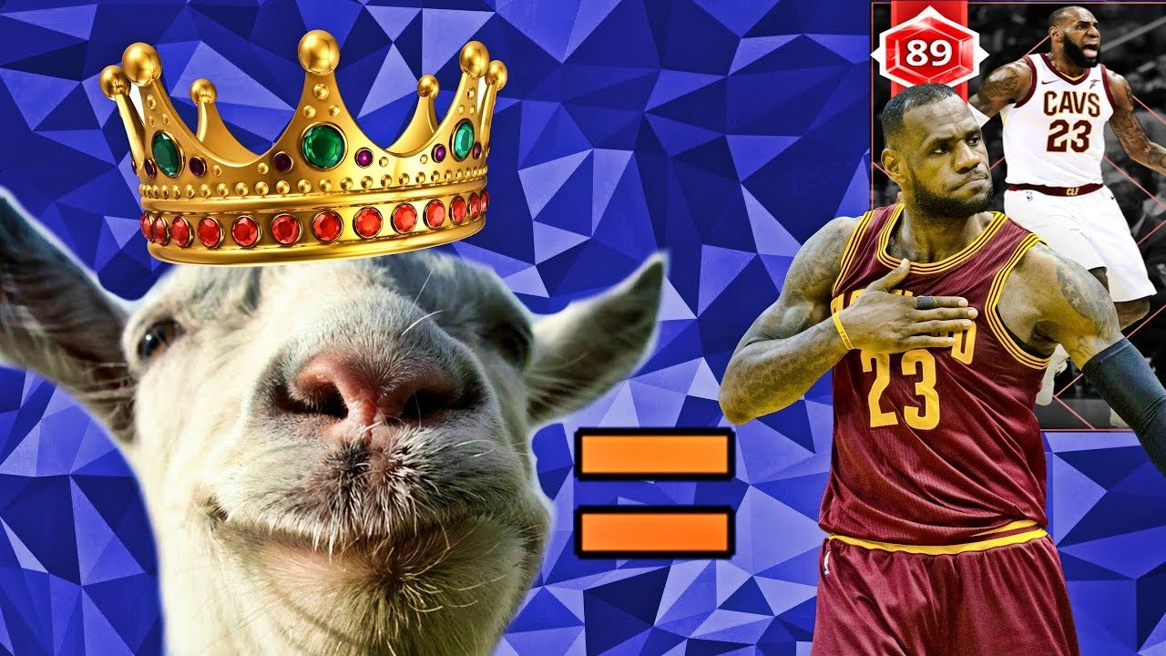 Ruby Lebron James Breaks the GAME! Nba 2k18 Myteam SUPERMAX God MODE ...