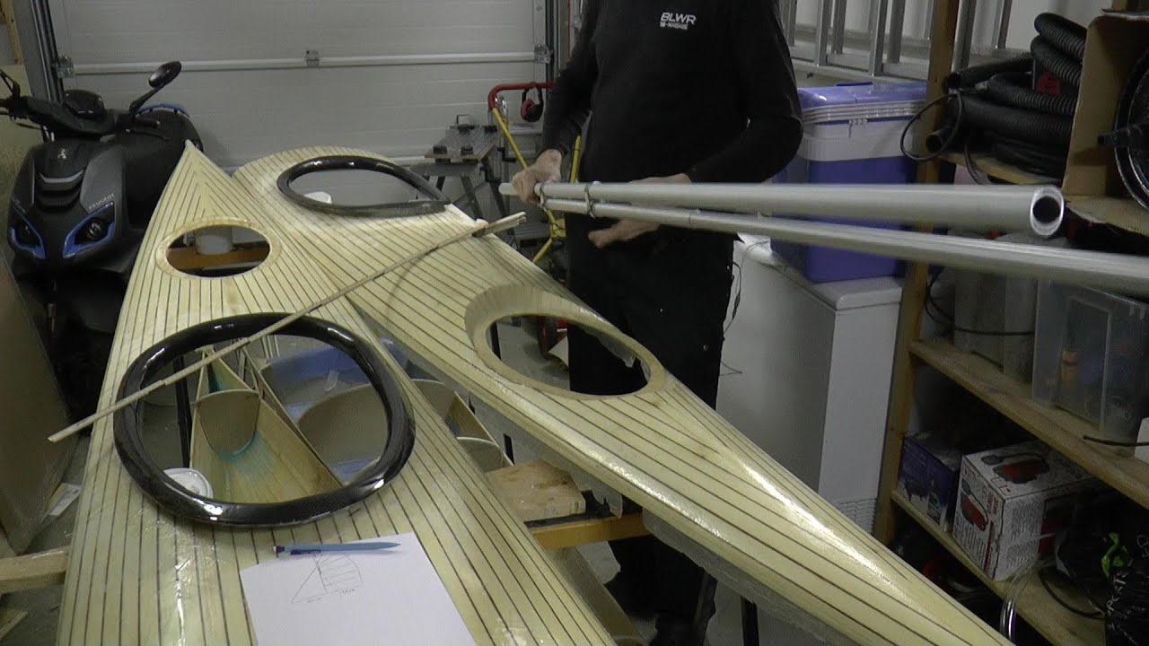 How to build a sliding Günter mast for your sailing Kayak for under 100 ...