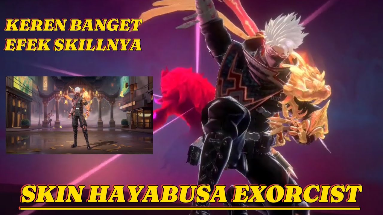USER HAYA WAJIB BELI SIIH 🔥🔥🔥 NEW SKIN HAYABUSA EXORCIST !!! MOBILE ...