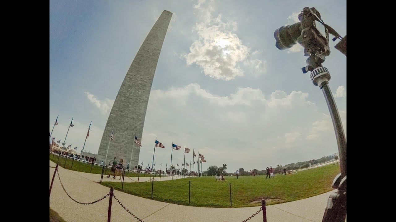 Eclipse Day at the Washington Monument, August 21st, 2017 - YouTube