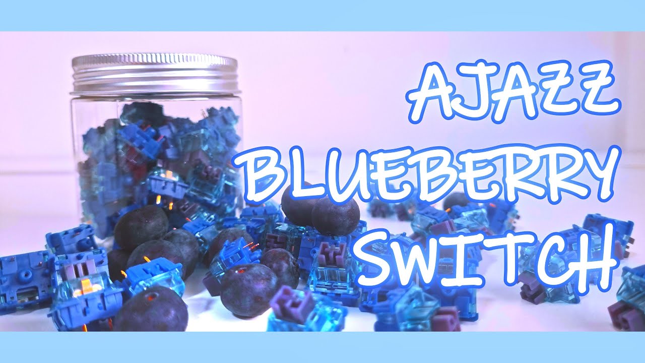 Ajazz Blueberry Switch [Quick Review/Showcase] - YouTube
