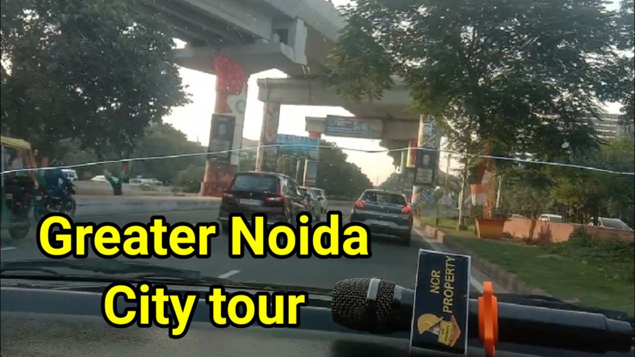 Greater Noida City tour Pari Chowk to Char Murti #parichowk - YouTube