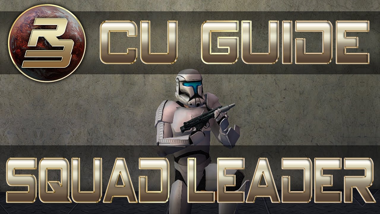 Star Wars Galaxies Restoration Profession Overview: Squad Leader - YouTube
