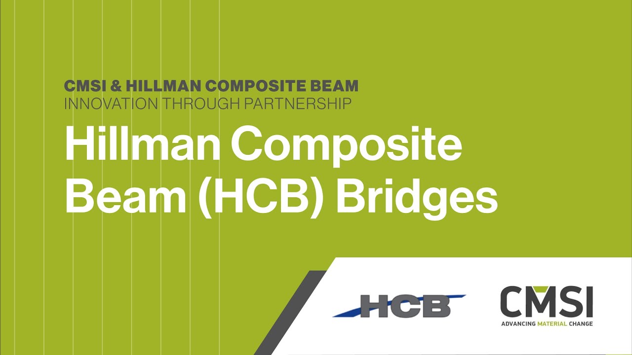 Bridges Manufactured with Hillman Composite Beams (HCB). - YouTube