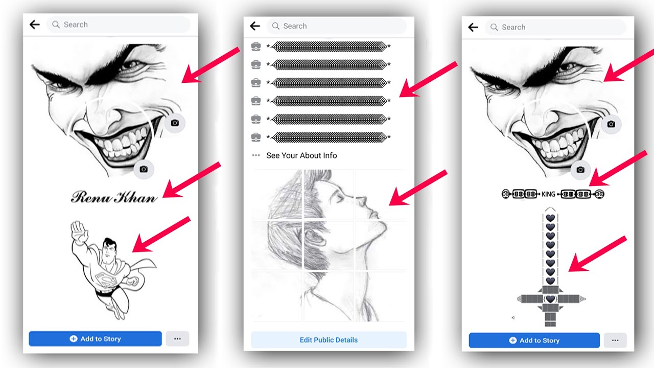 New Stylesh Vip facebook account profile design 2021 || Vip create ...