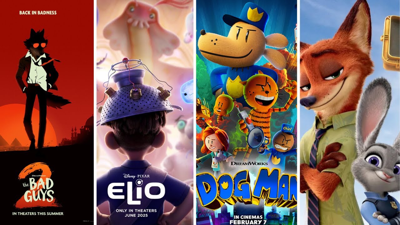 Upcoming Animated Movies In 2025 - YouTube