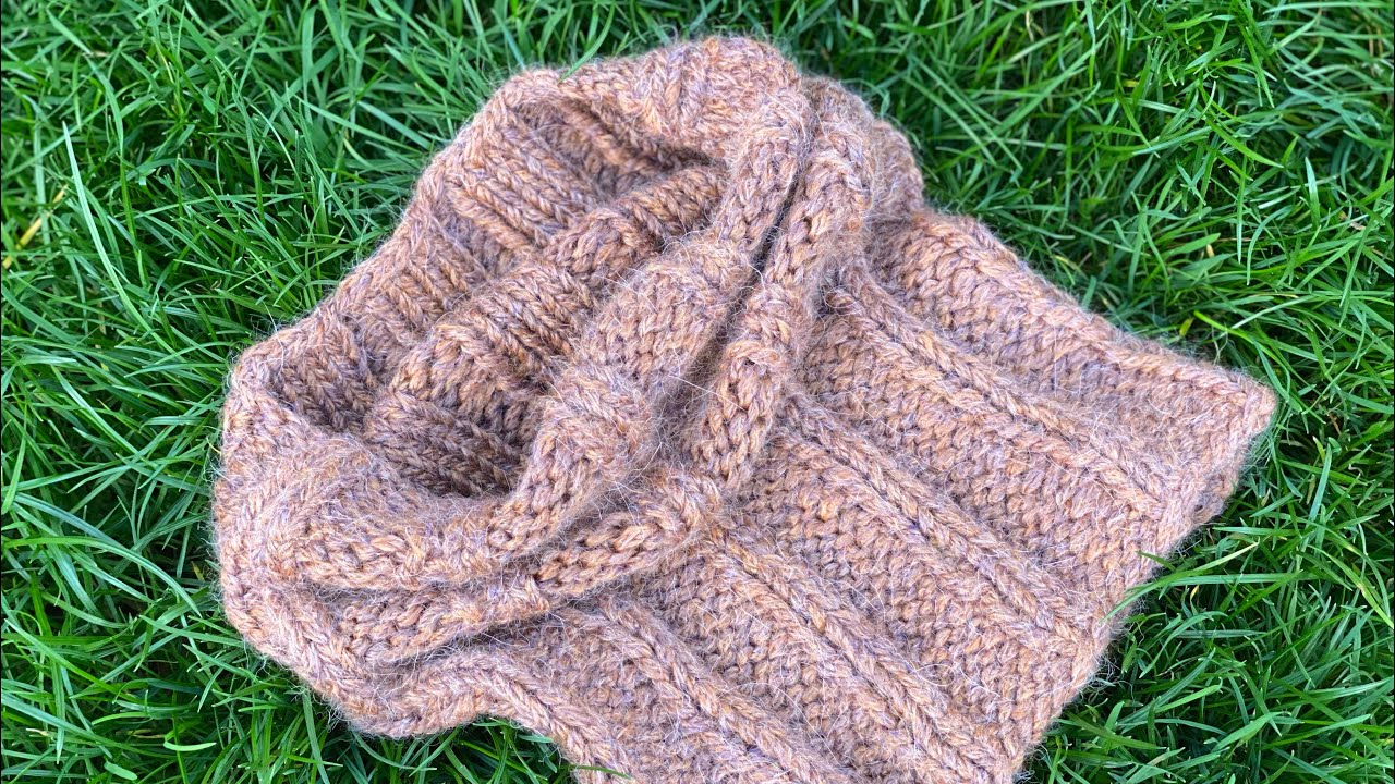 Super einfacher Loop selber stricken auch für Anfänger - YouTube