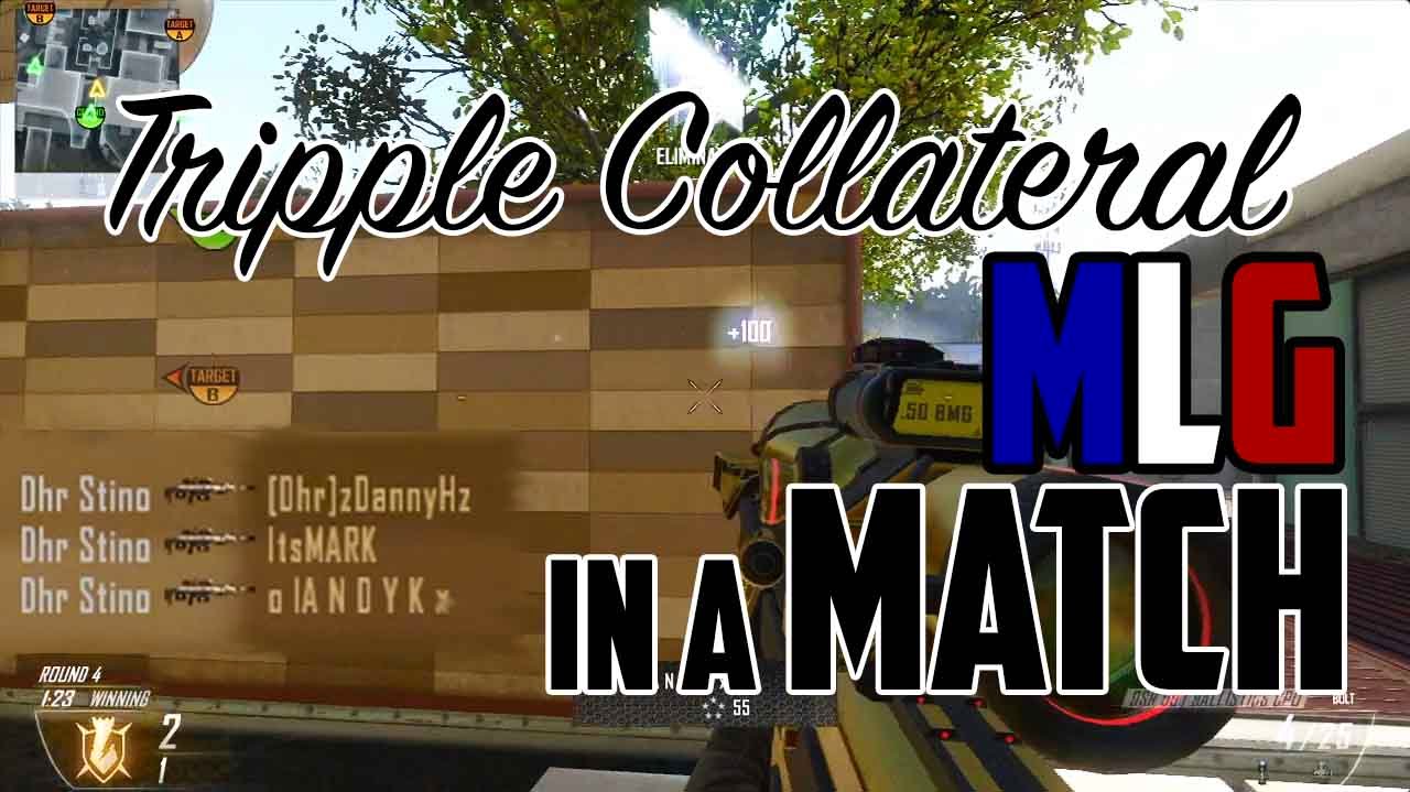 SNIPER TRIPLE IN Gamebattles/MLG SnD - Black Ops 2 - YouTube