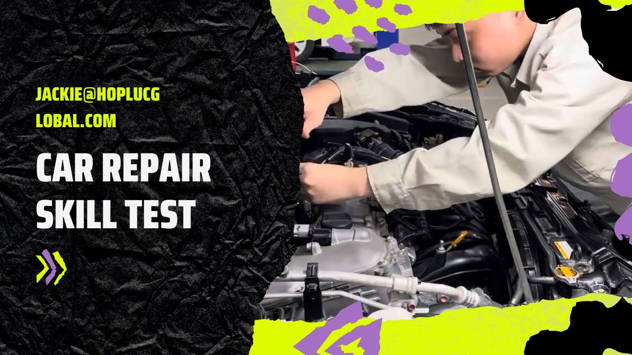 CAR REPAIR SKILL TEST - YouTube
