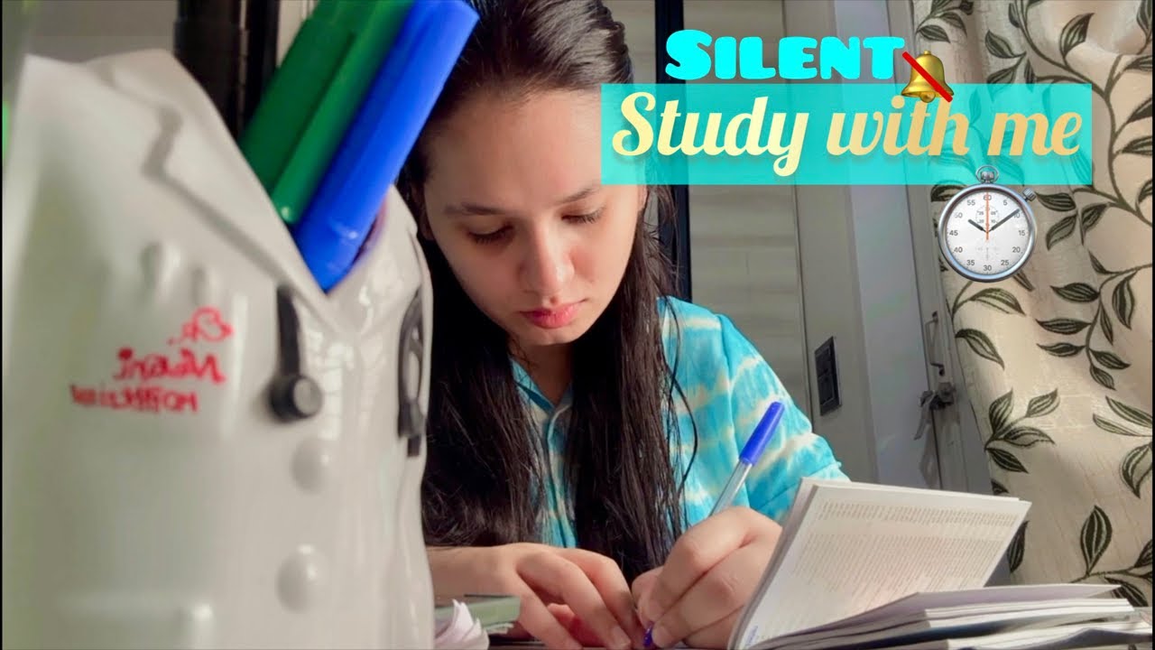 Silent study with me - YouTube