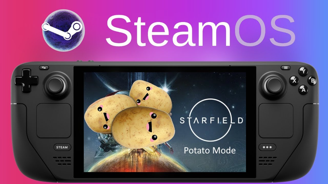 Starfield Potato Mode (SUPER Performance Textures) | Steam Deck - Steam ...