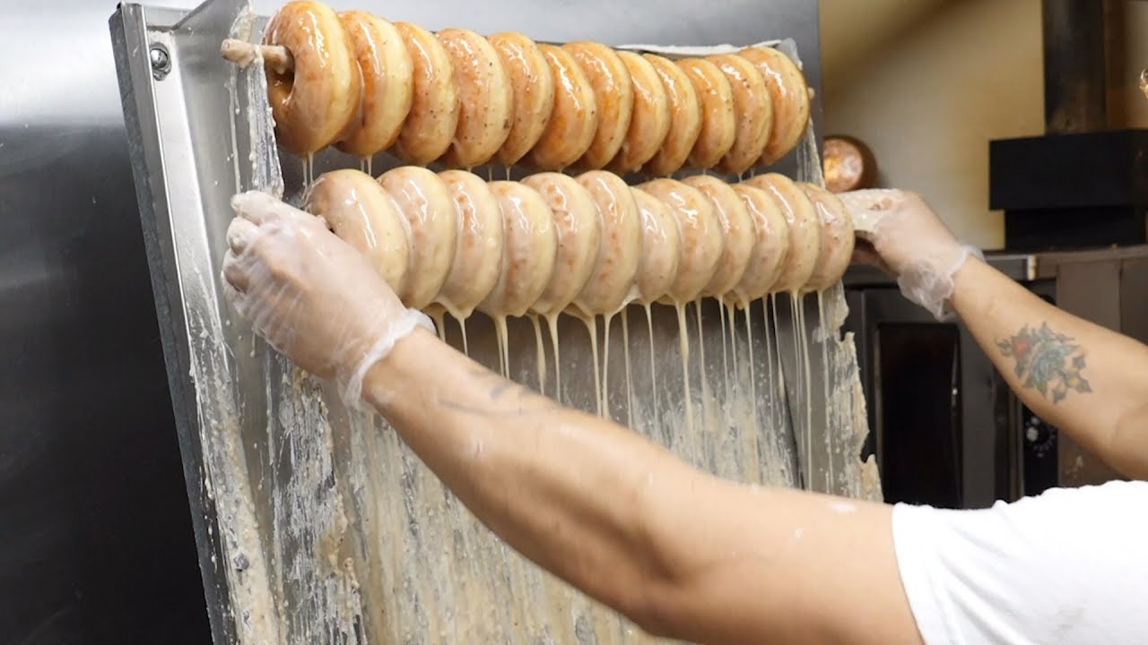 Doughnut glaze “drip wall’ used to make Brooklyn’s best handmade ...