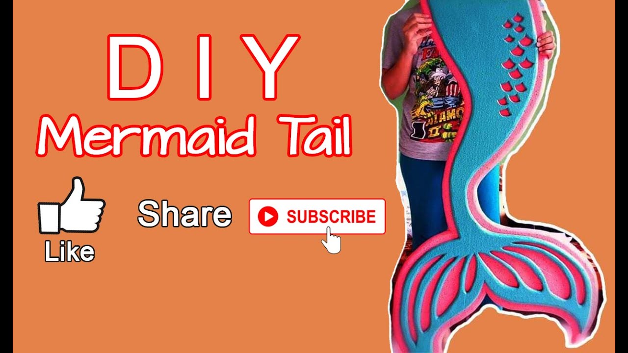 DIY mermaid tail | STYROFOAM #02 - YouTube
