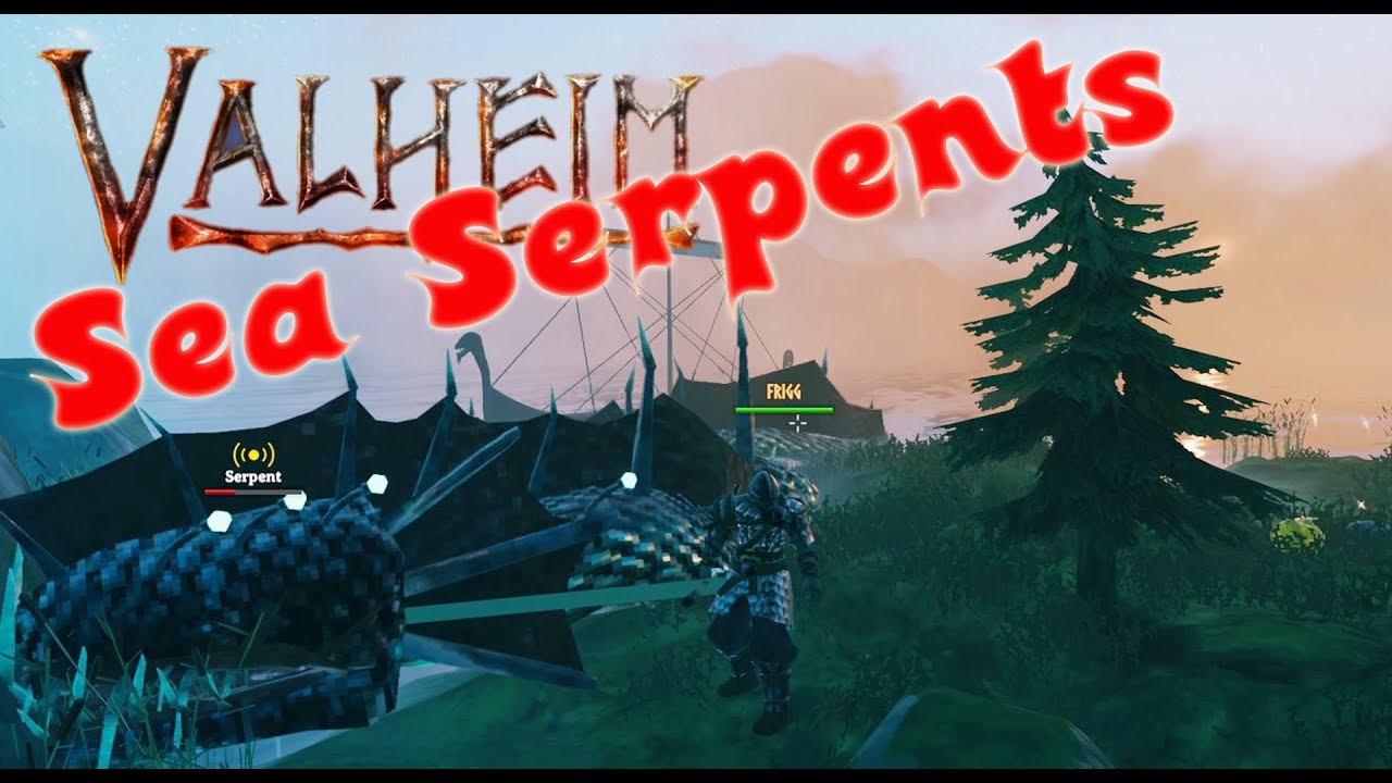 Fishing For Sea Serpents Valheim Gameplay EP8 - YouTube