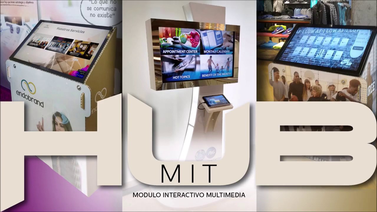 HubMit (módulo interactivo táctil) - YouTube