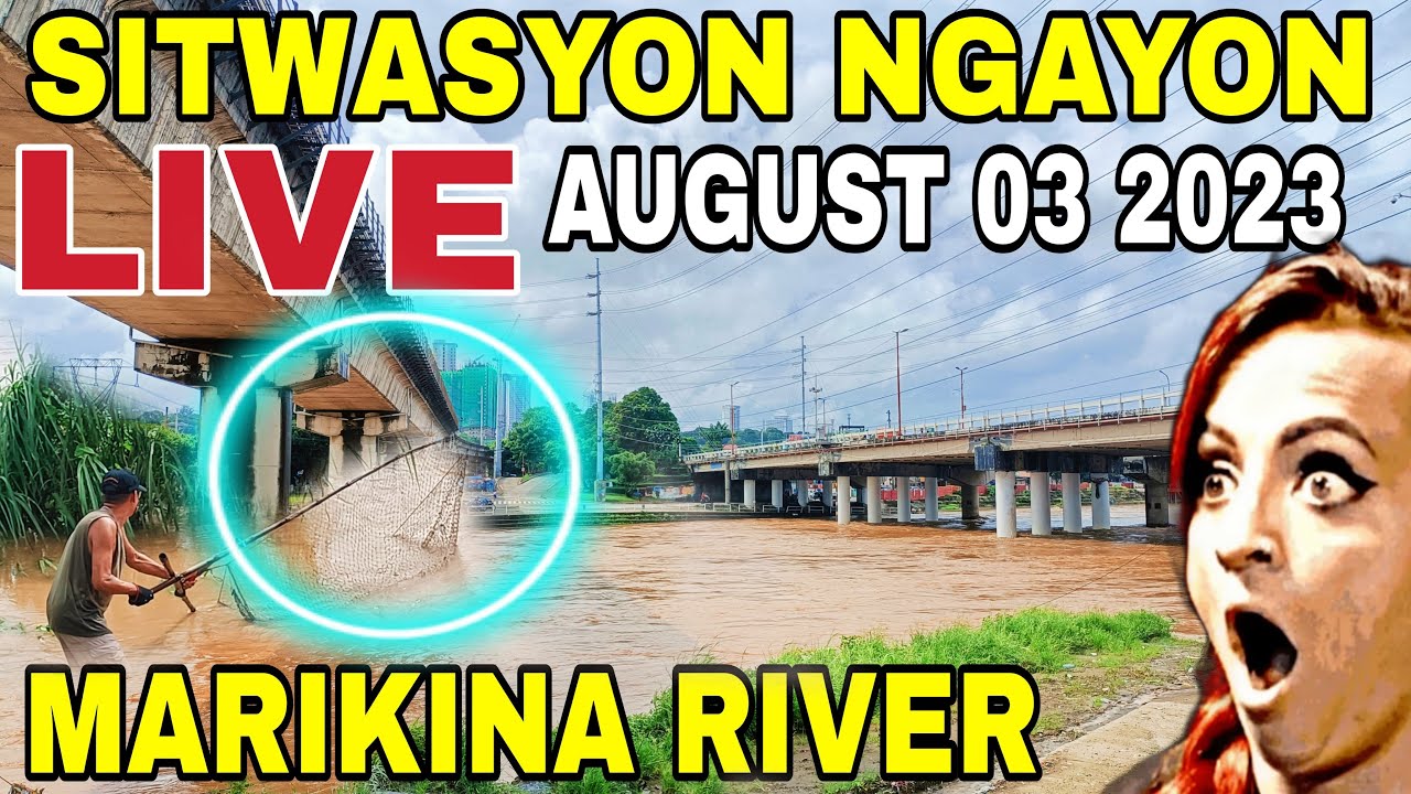 LIVE NOW MARIKINA RIVER UPDATE TODAY SEPTEMBER 03 2023 SITWASYON NGAYON ...
