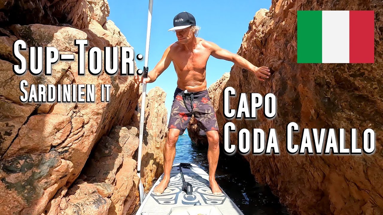 SUP - Tour: Capo Coda Cavallo, Rundtour in Nordost Sardinien. Tolle ...