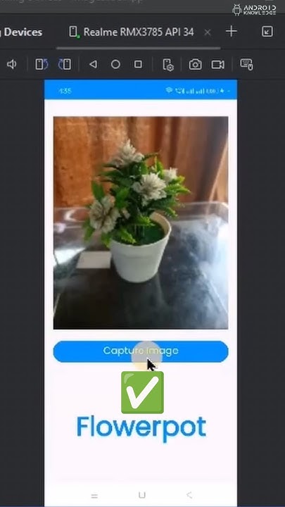 Image Recognition App built by @android_knowledge #android #coding # ...