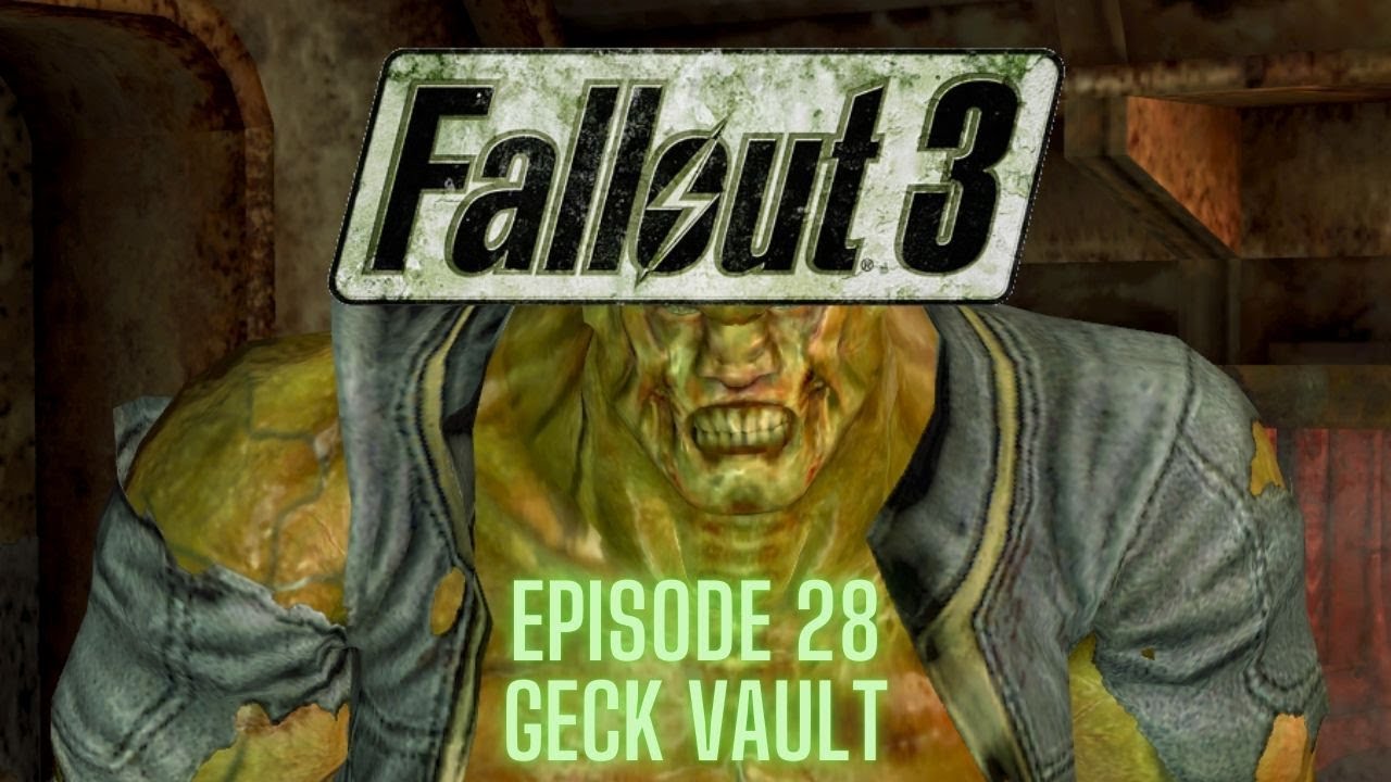 Game Challenge 4: Fallout 3 - Unarmed Run - (Steam) - Episode 28 - GECK ...