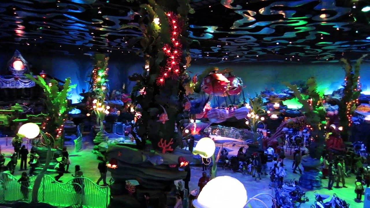Inside the Mermaid Lagoon at Tokyo DisneySea, Tokyo Bay, Japan - YouTube