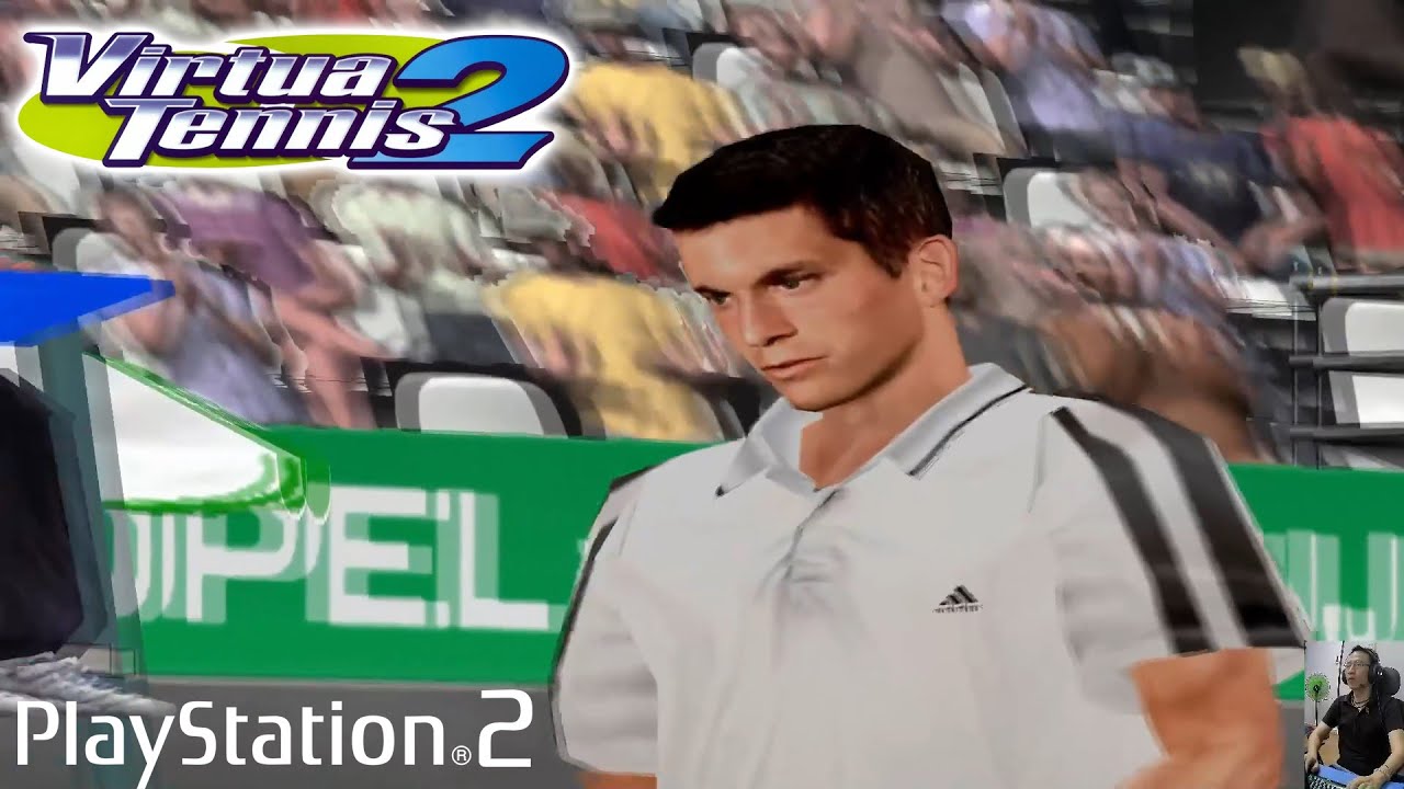 Virtua Tennis 2 [2002] | PS2 | Tim Henman gameplay - YouTube