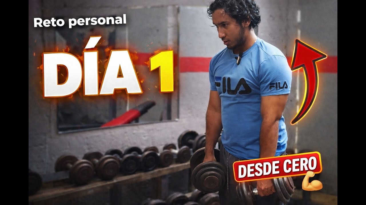Día 1 RETO GYM : sin excusas - YouTube
