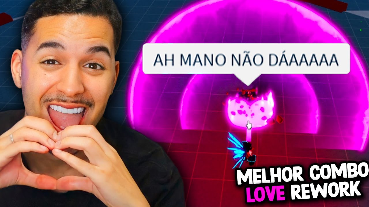 CRIEI o MELHOR COMBO de LOVE REWORK ONESHOT no Blox Fruits - YouTube