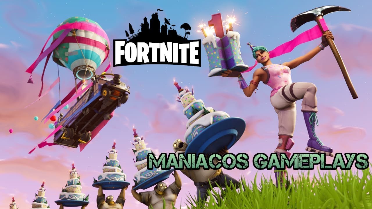 🔴Maniacos Gameplays-1 year fortnite and who wins is you!!-Maniac LIVE ...