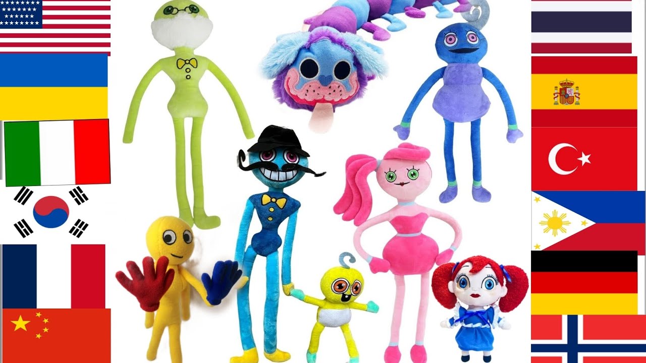 Poppy playtime ( in the form of a plush toy ) in different languages #8 ...