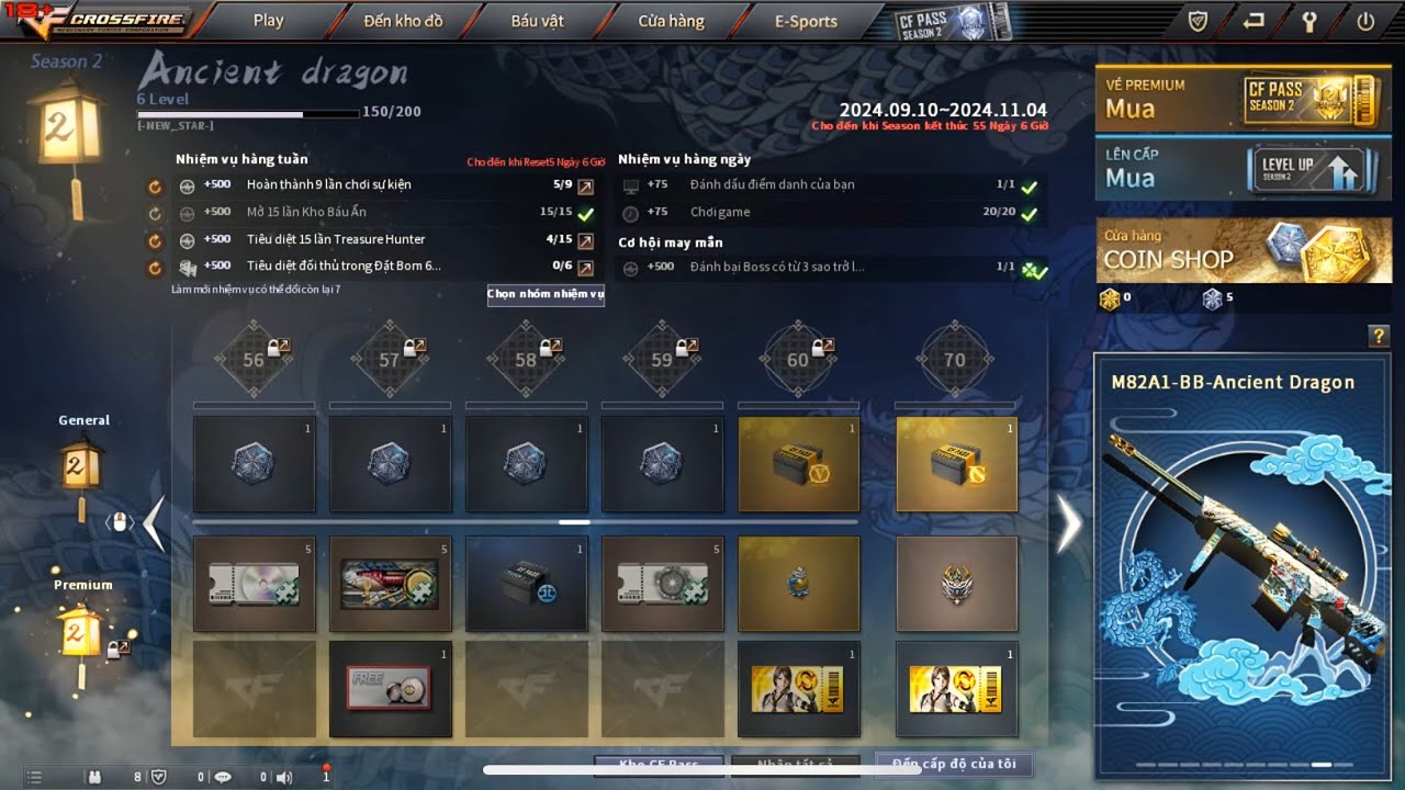 Mua gói CF Pass và cách làm nhiệm vụ CF Pass siêu tốc cho ae chuyên AI ...