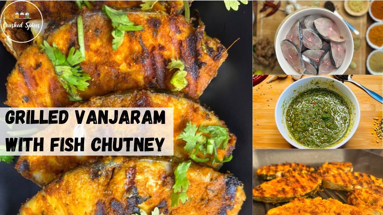 Vanjaram Fry | Grilled Seer Fish | Spanish Mackerel Fish Grill ...