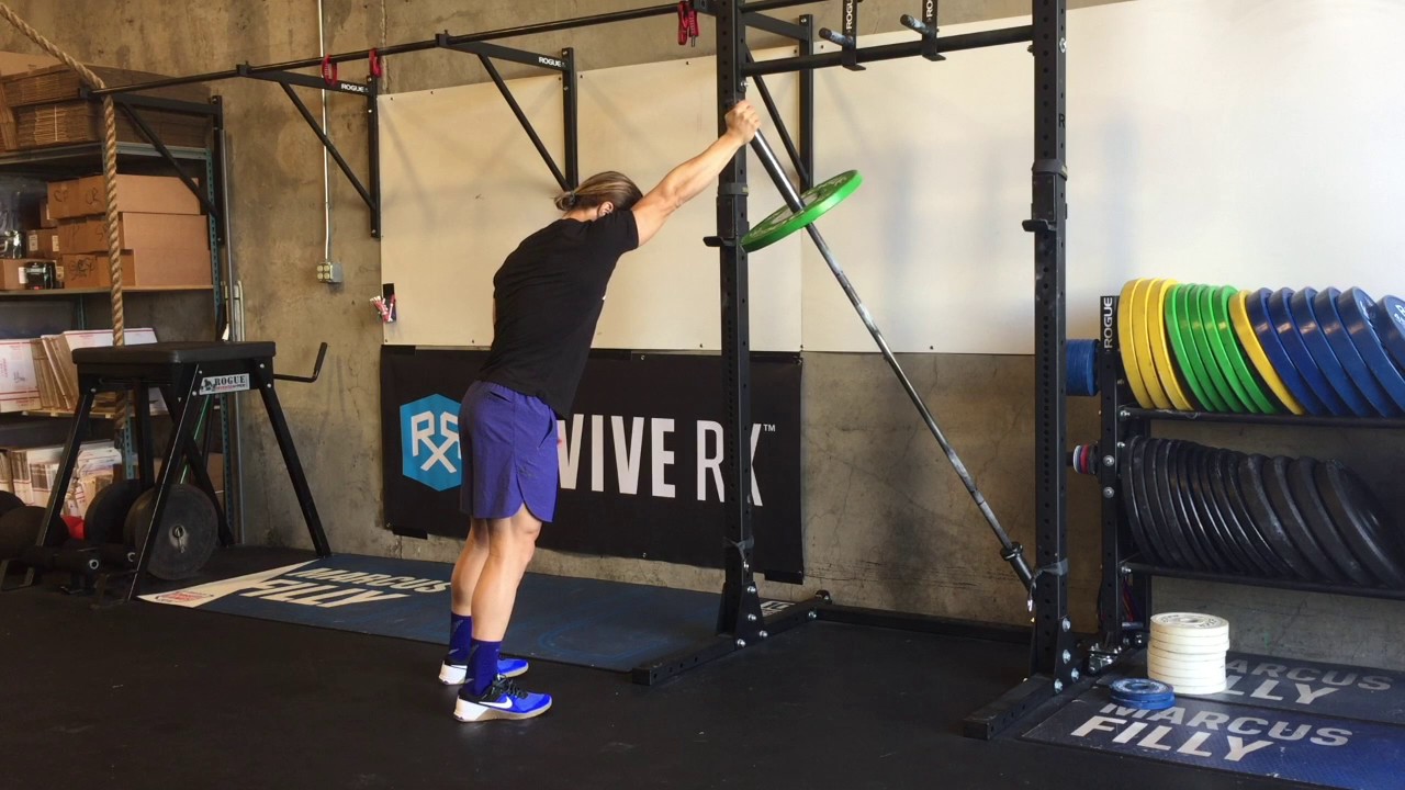 Single Arm Landmine Press - YouTube