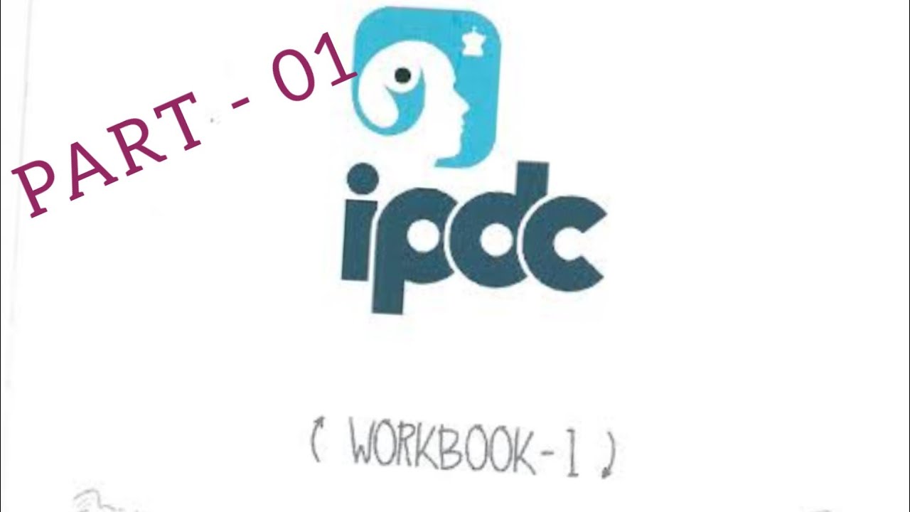 IPDC WorkBook 01 || Part - 01 || Engineering || RK STUDY MATERIAL - YouTube